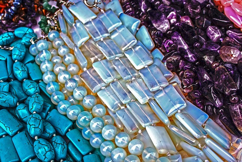 Trinkets 25 stock image. Image of detail, beaded, heap - 39518723