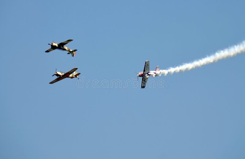 Trio Bucharest editorial photo. Image of aircraft, flying - 25836386