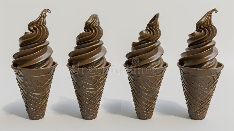 Trio of Delicious Delights stock photo. Image of waffle - 317944750