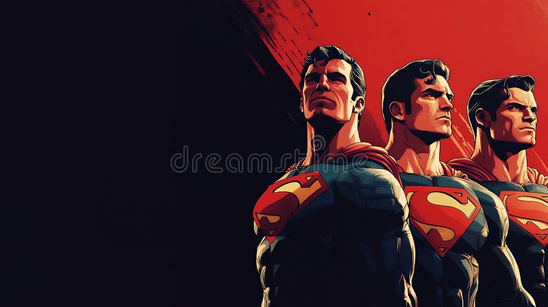 Trio of Empowered Figures Against a Backdrop of Courage and ...