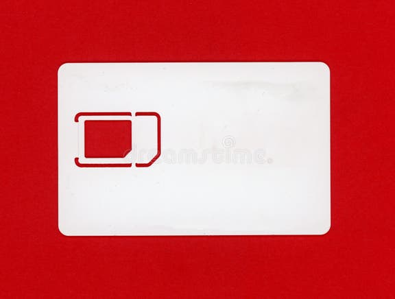 Trio Sim Card (standard Micro Nano Stock Image - Image of nano ...