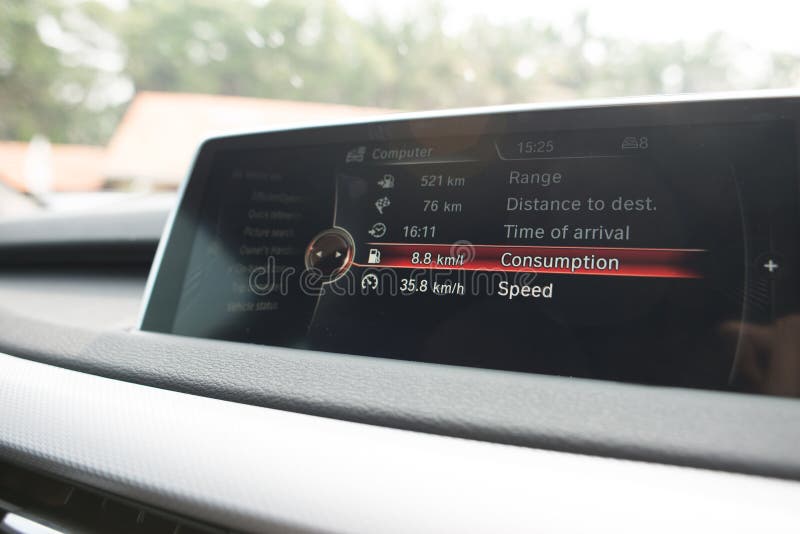 Trip computer stock photo. Image of calculation, german - 41927648