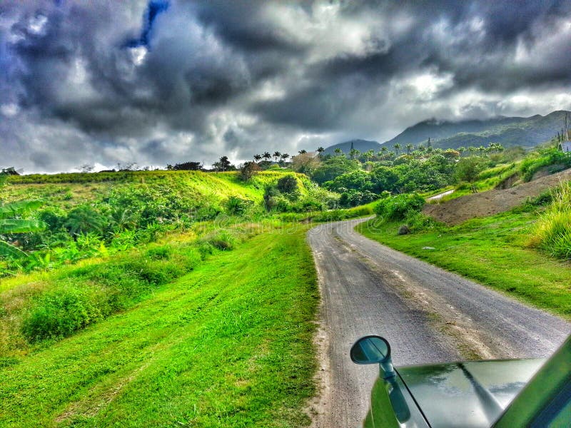 Trip drive in nature stock image. Image of kitts, drive - 69622477