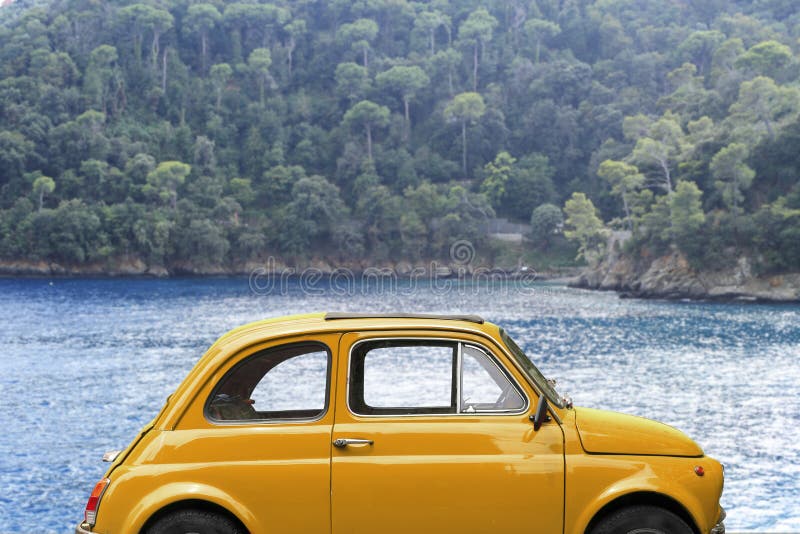 Trip in a Nice Old Car in Italy Stock Image - Image of beautiful, fast ...