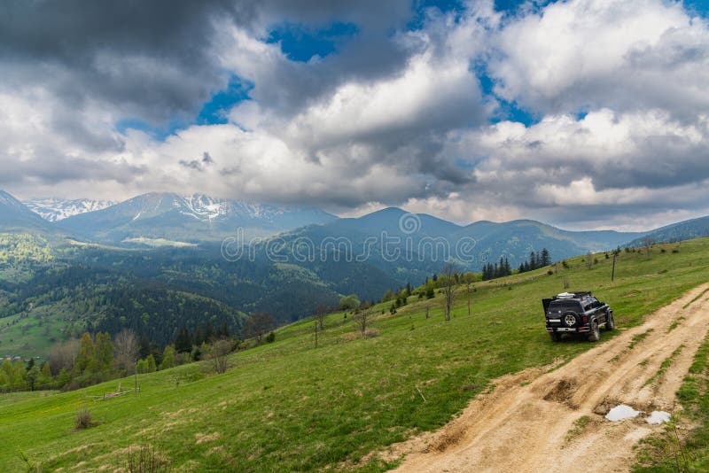 A Trip through the Spring Mountains with a View of Snow-capped Peaks ...