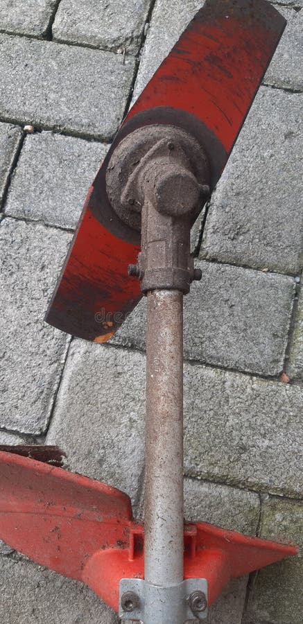 Tripe Machine Knife for Cutting Grasses Stock Image - Image of machine ...