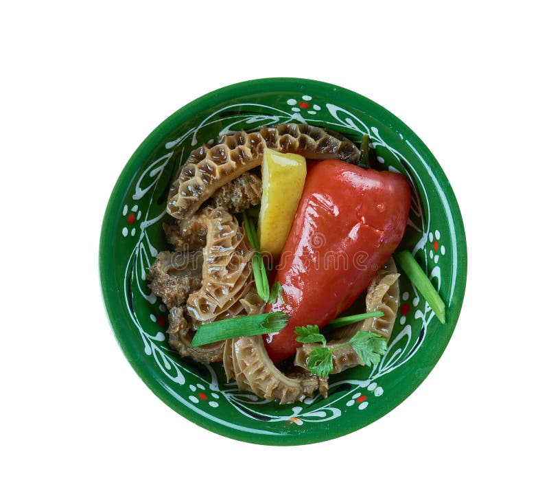 Tripe salad stock image. Image of dinner, stomach, cooked - 89906337
