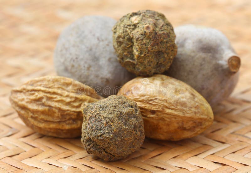 Triphala, a Combination of Ayurvedic Fruits Stock Image - Image of ...