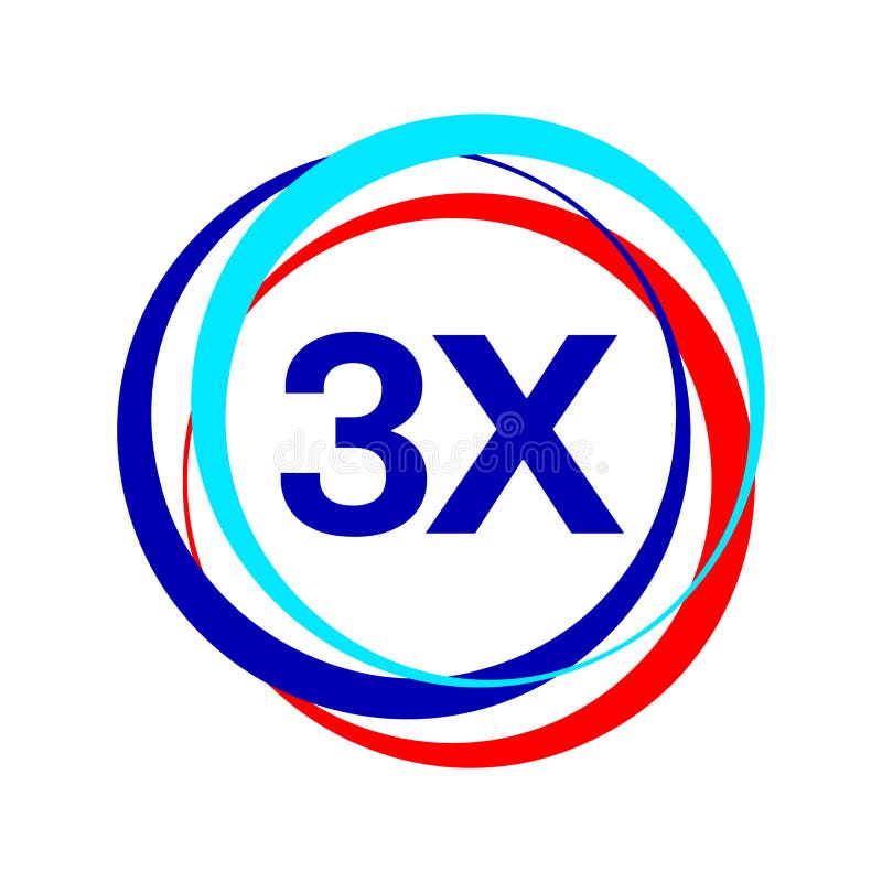 Triple Action, 3x Vector Icon Logo Badge Stock Vector - Illustration of ...