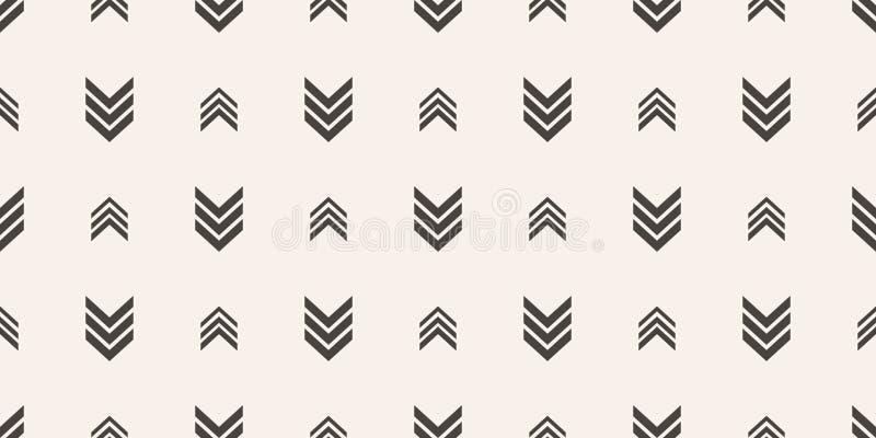Triple Chevron Pattern. Simple Pattern Stock Illustration ...