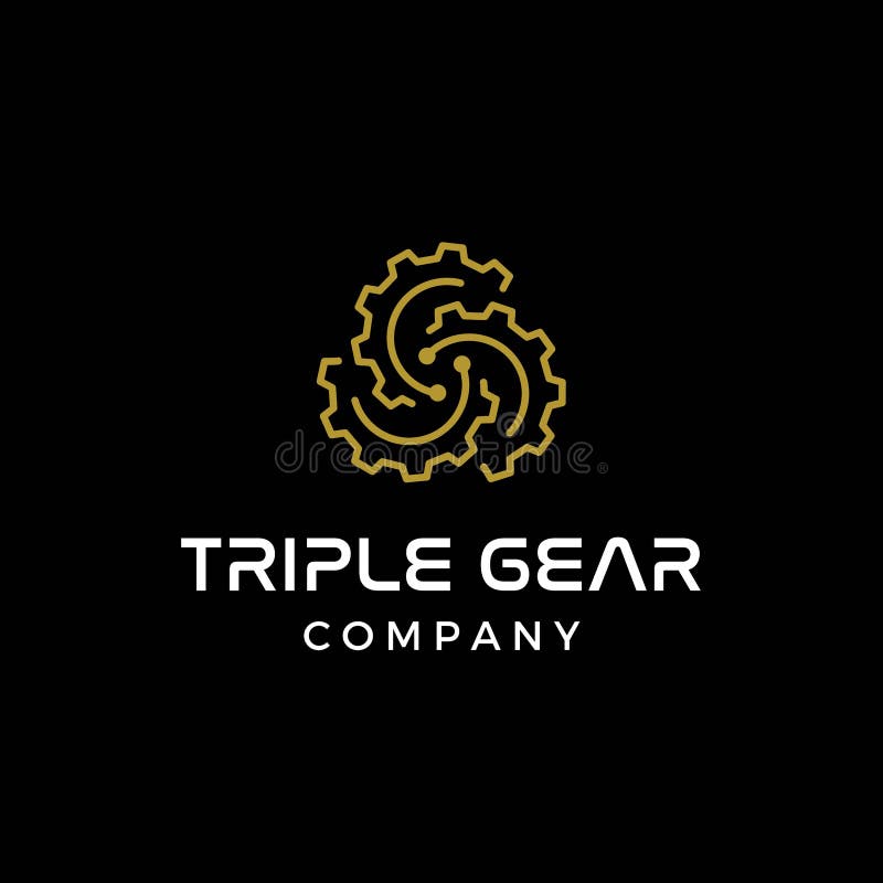 Triple Color Logo Design Stock Illustrations – 603 Triple Color Logo ...