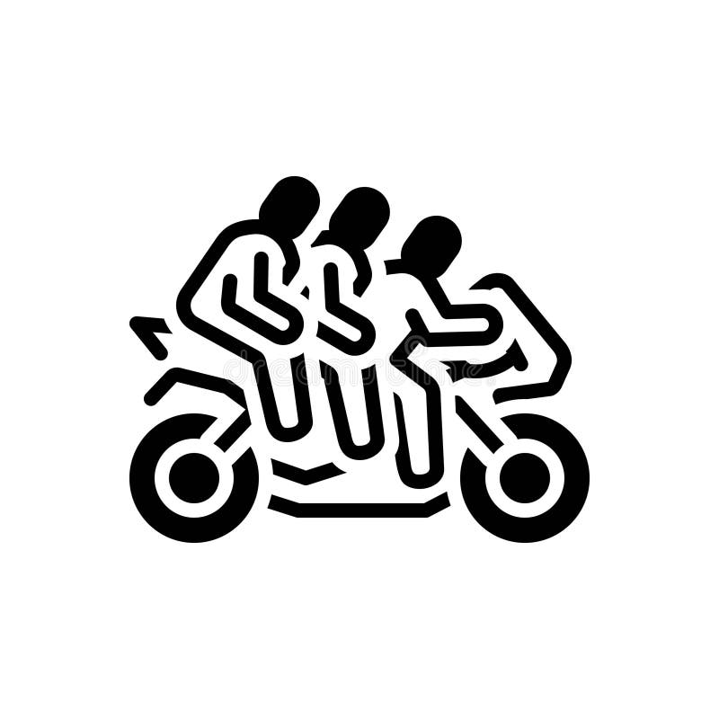 Mix Icon for Triple, Bike and Motorcycle Stock Illustration ...