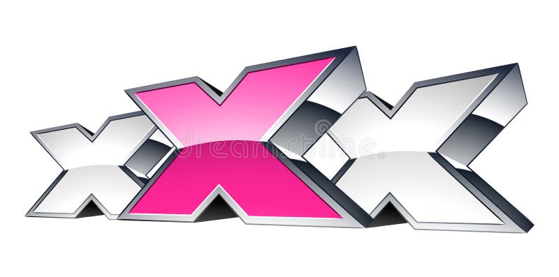 Triple X illustration stock vector. Illustration of isolated - 17085826