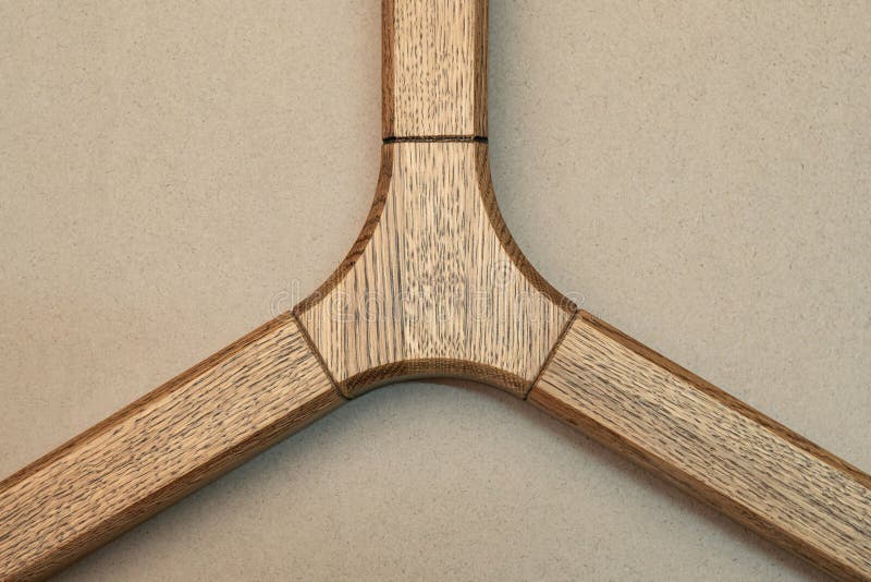 Triple Jointed Wooden Frame of the Table is Made of Solid Oak Stock ...