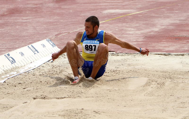 Triple Jump editorial stock photo. Image of activities - 27596523