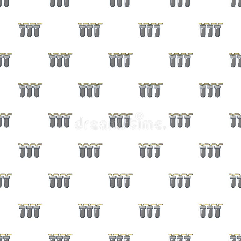 Triple Water Filter Pattern Seamless Stock Vector - Illustration of ...