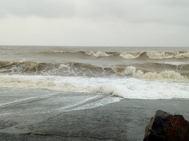 Triple waves stock photo. Image of shore, triple, majestic - 121428756