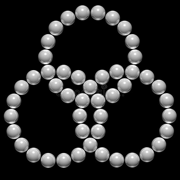 Triplex symbol stock illustration. Illustration of sign - 10554560