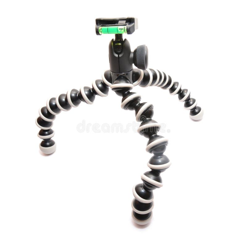 Tripod stock image. Image of small, white, studio, isolated - 35009551