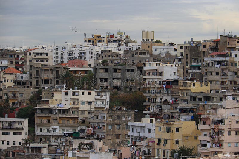 Old Houses In Tripoli, Lebanon Stock Photo - Image of flat, middle: 146854