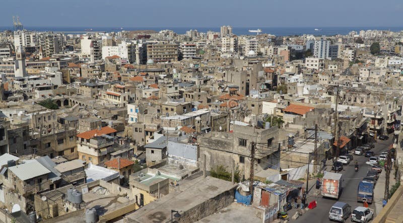 Tripoli City Landscape. Lebanon Editorial Photo - Image of blocks ...