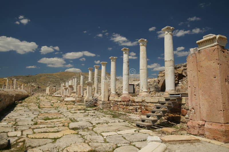 Tripolis on the Meander Ancient City in Denizli, Turkiye Stock Image ...
