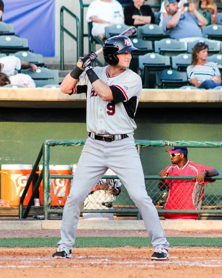 Tripp Martin, Hickory Crawdads Editorial Stock Image - Image of helmet ...