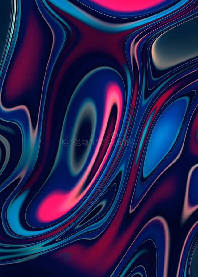 Trippy Background. Crazy Rainbow Pattern. Psychedelic Texture ...