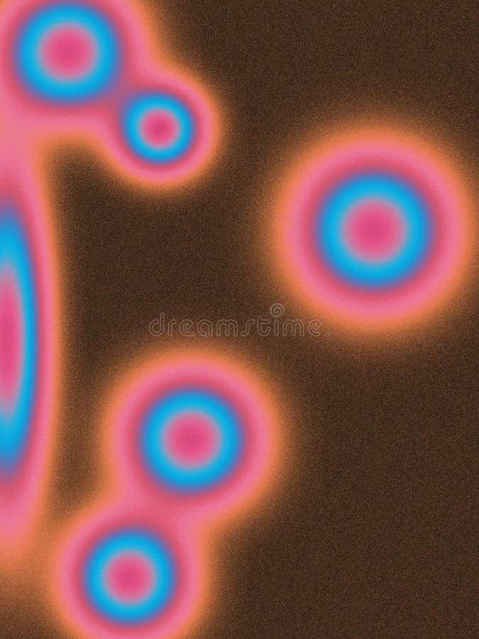 Trippy Gradient Multicolored Abstract Digital Art with Grainy Texture ...