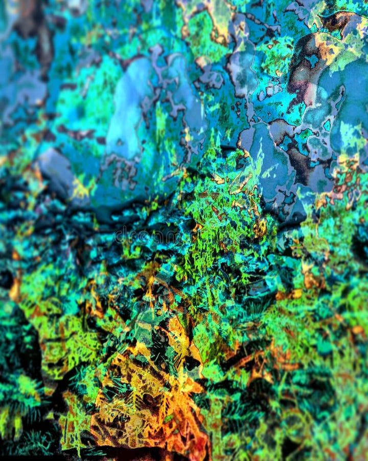 Trippy layered colors stock photo. Image of texture - 147600022