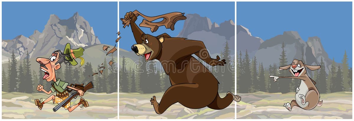 Hunter Chasing Stock Illustrations – 517 Hunter Chasing Stock ...