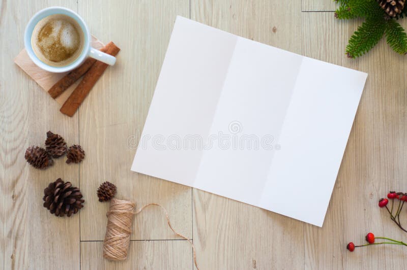 Triptych mockup stock image. Image of advertising, three - 163388507