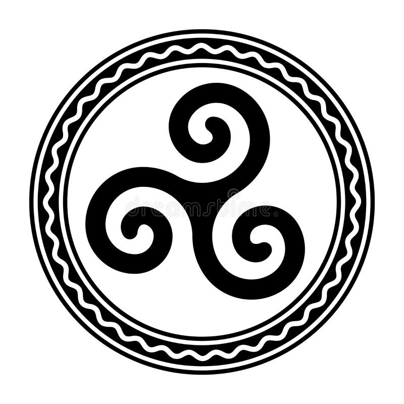 Interlocked Circle, Triangle and Square, Geometric Symbols Stock Vector ...