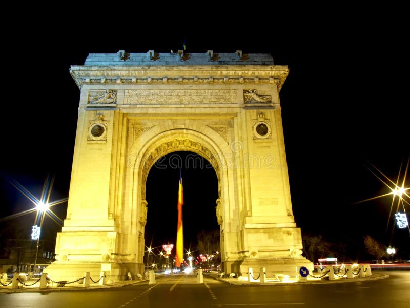 Triumph arch stock image. Image of historical, touristic - 17445281