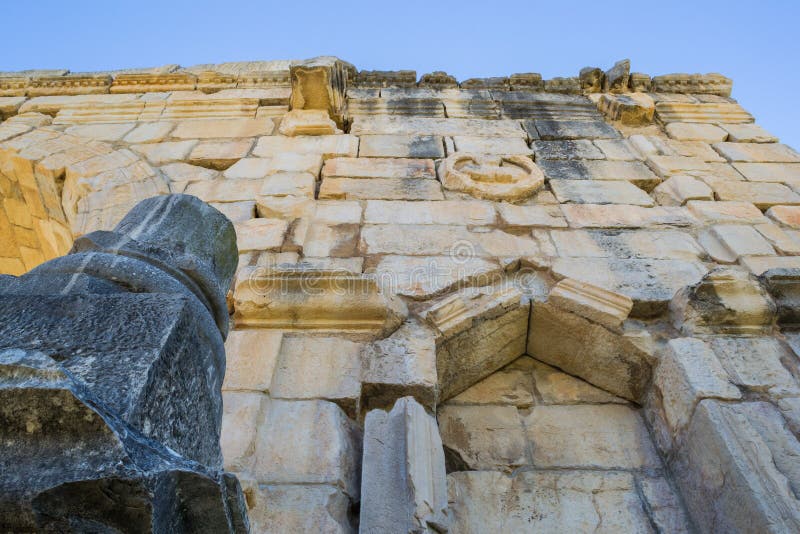 Triumph Arch Ruins at Volubilis (2) Stock Photo - Image of morocco ...
