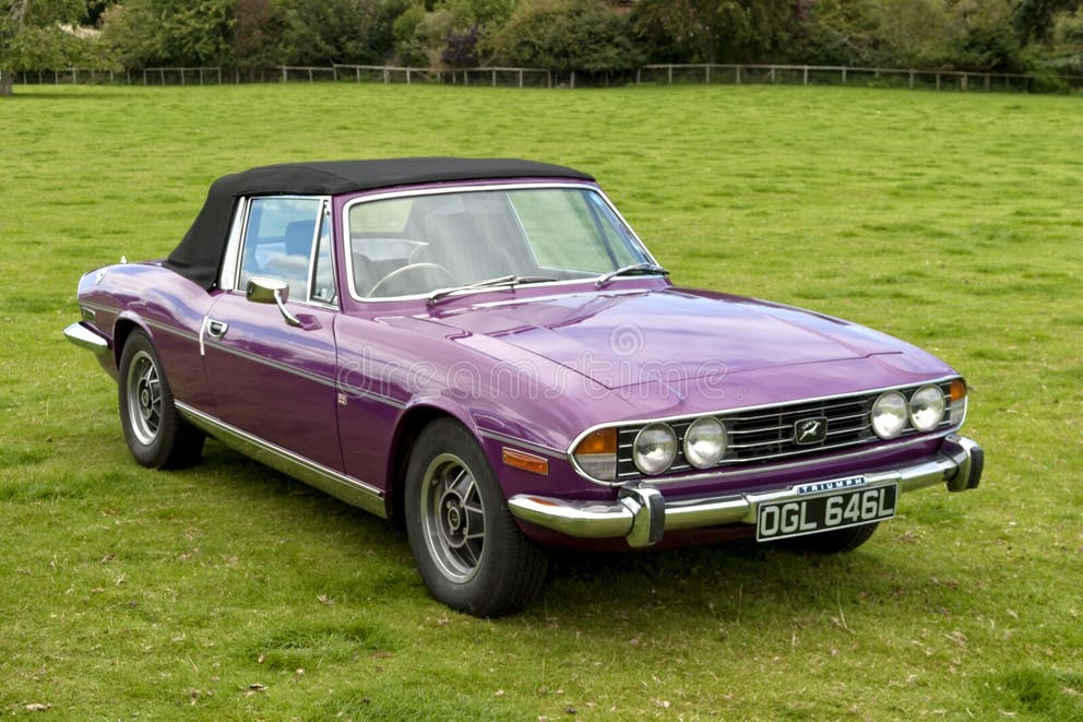 A 1972 Triumph Stag British Made Sports Car Editorial Image - Image of ...