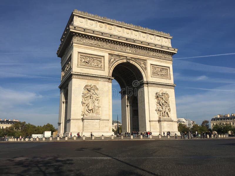 Arc De Triomphe -Triumphbogen, Paris, Frankreich Redaktionelles Foto ...