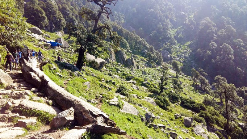 Triund Mountain is a Small Hill Station in the Kangra District in the ...