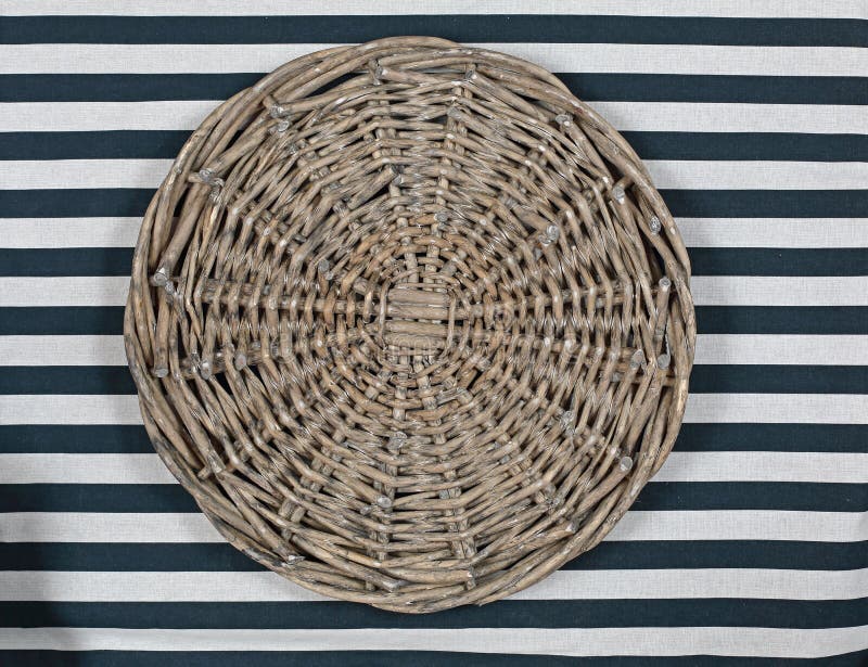 Trivet Wicker Tray stock photo. Image of trivet, decor - 214752702