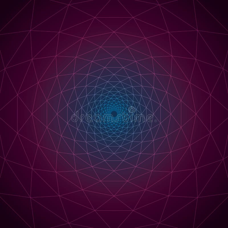 Trivexen Twilight: Triangular Vortex Geometric Lines on Gradient Cosmic ...