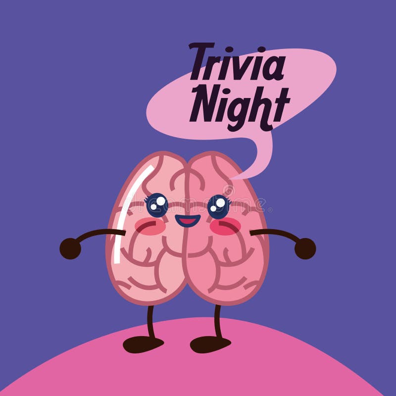 Trivia night design stock vector. Illustration of lettering - 141977582