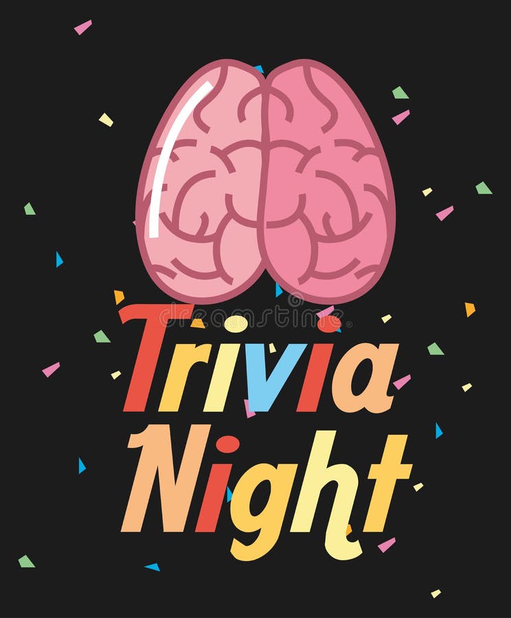 Trivia night design stock illustration. Illustration of announcement ...