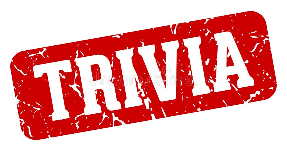 Trivia Rectangular Sign. Trivia Stamp Stock Vector - Illustration of ...