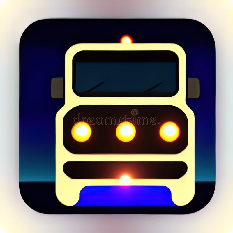 Trivia Software App Icon. Generative AI. Stock Illustration ...