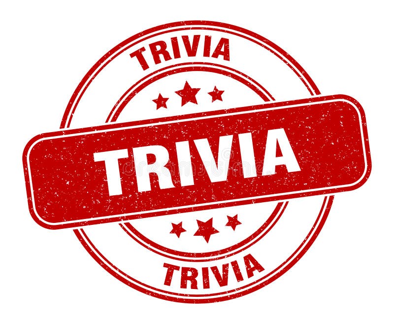 Trivia Stamp. Trivia Round Grunge Sign Stock Vector - Illustration of ...