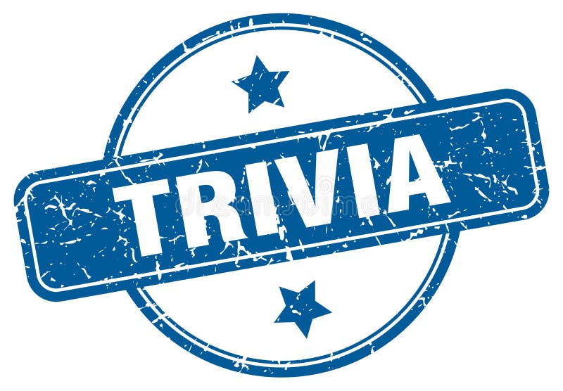 Trivia Stamp. Trivia Round Grunge Sign Stock Vector - Illustration of ...