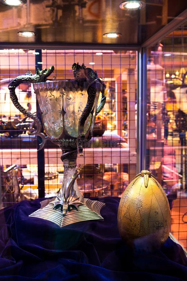 The Triwizard Cup, the Making of Harry Potter Studio Editorial Stock ...