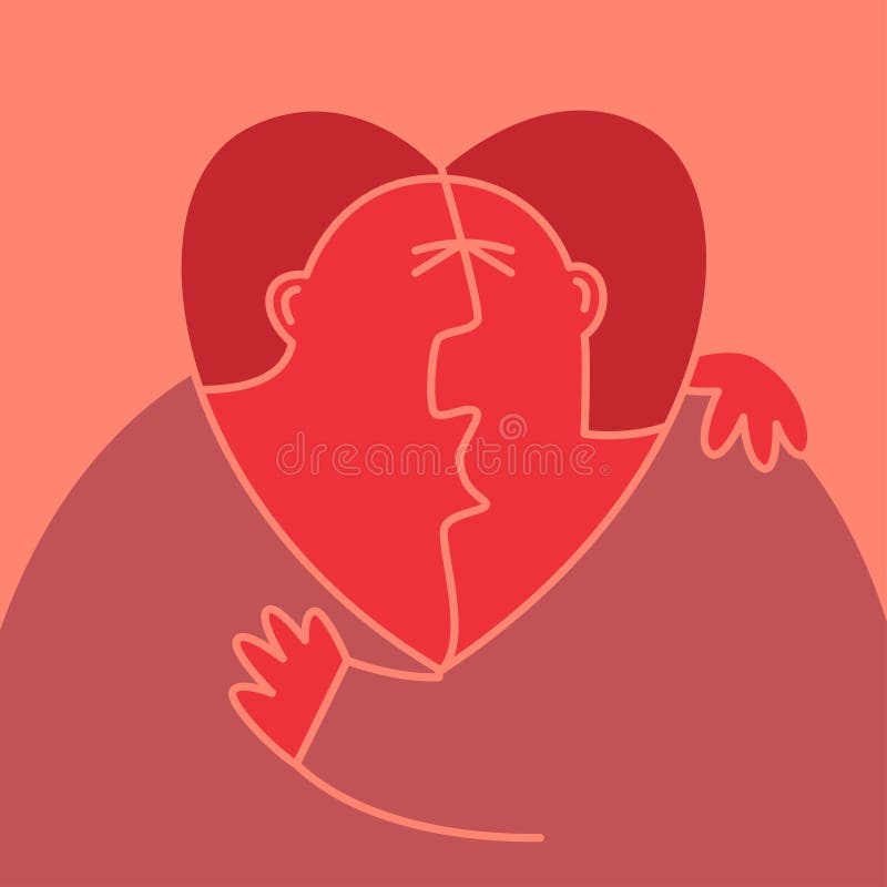 Triângulo Amoroso Ilustração Stock Ilustração De Amor 35203478