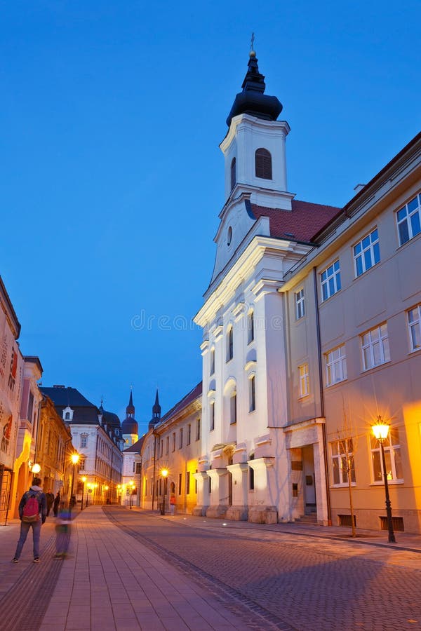 Trnava, Slovakia. editorial image. Image of cathedral - 69310150