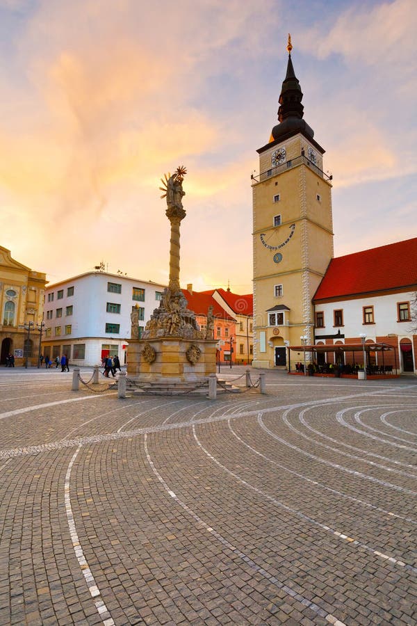 Trnava, Slovakia. stock photo. Image of town, heritage - 69487502